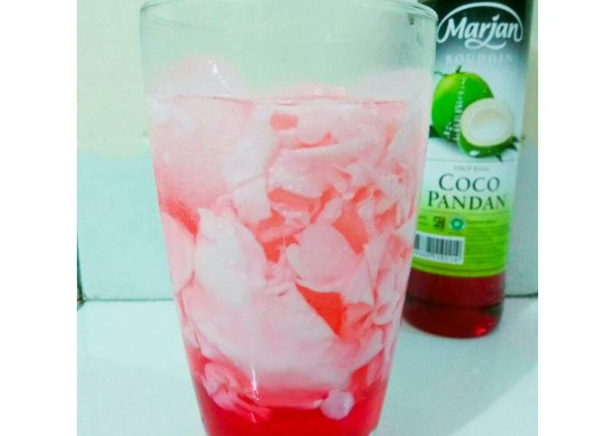 Resep Es kopyor merah putih oleh Dapoer Asfa - Cookpad