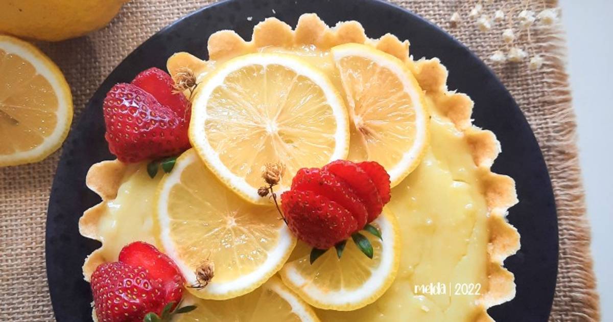 Resep Pie Susu Lemon Custard oleh melda yanti - Cookpad