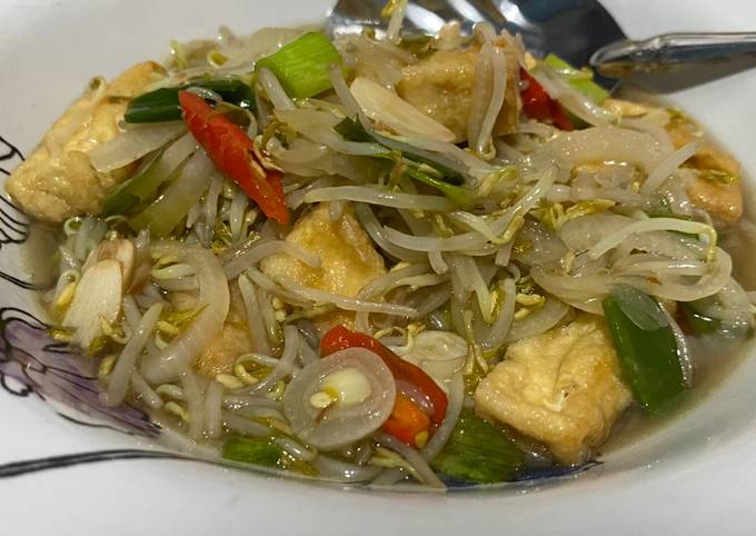 Resep Tumis Tauge Tahu oleh Resti Sekar Andini 🥰♥️ - Cookpad