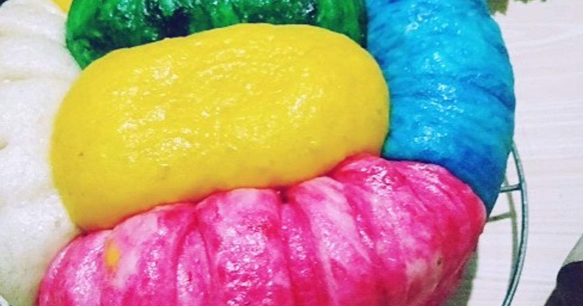 93 resep roti rainbow gulung enak dan mudah - Cookpad
