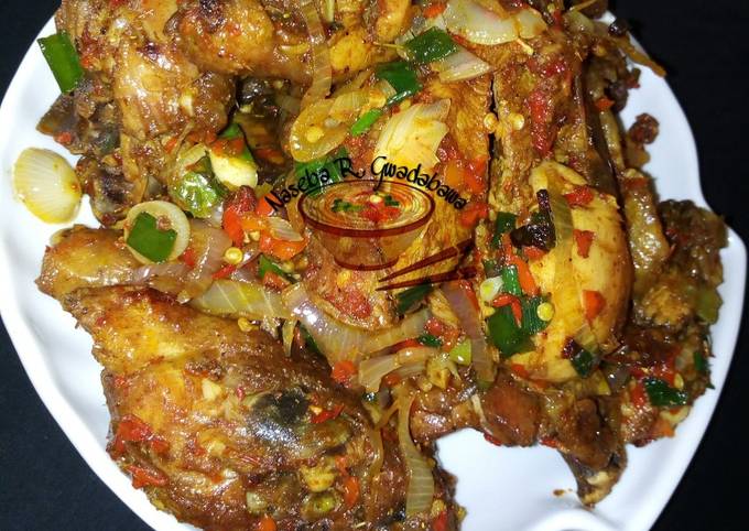 Chicken pepper girki daga NASIBA R GWADABAWA (Naseeba's Kitchen) - Cookpad