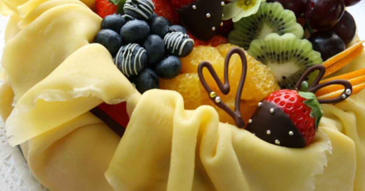Elegant Mille Crepe For Valentine's Day! Recipe by cookpad.japan