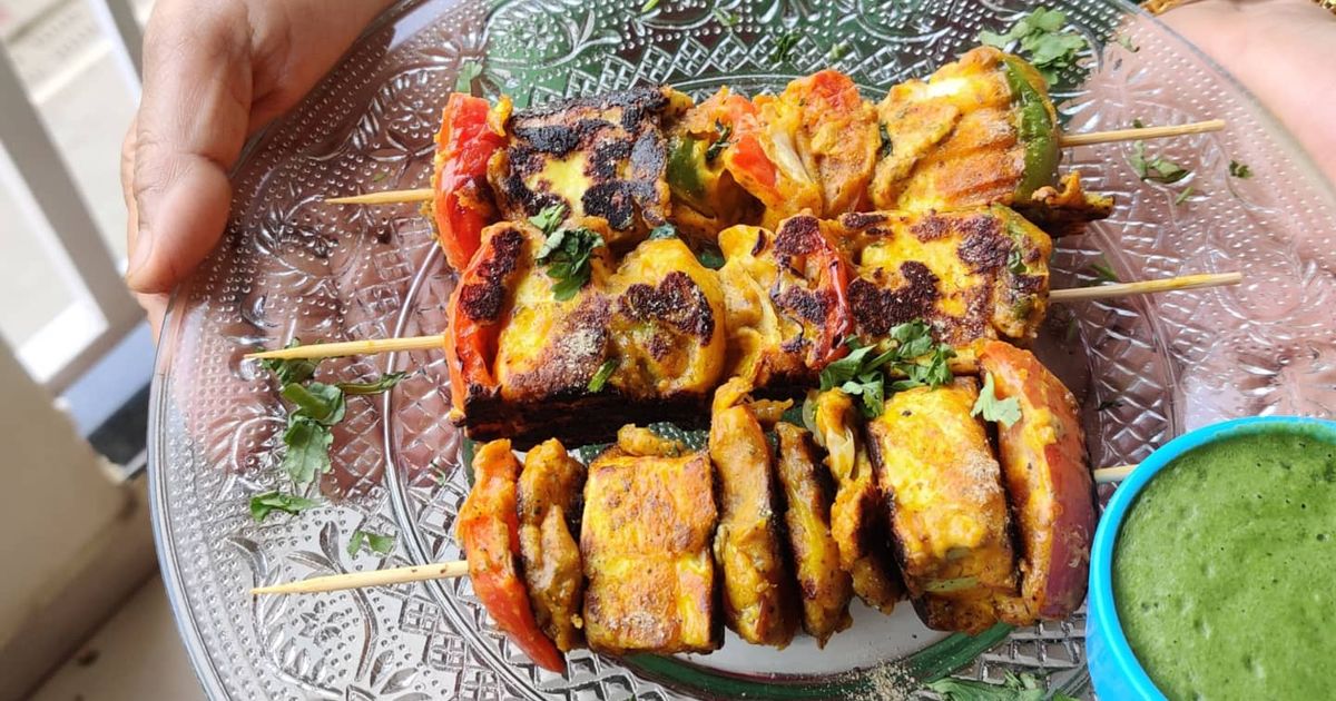 Paneer Tikka Recipe By Dr Kavita Kasliwal