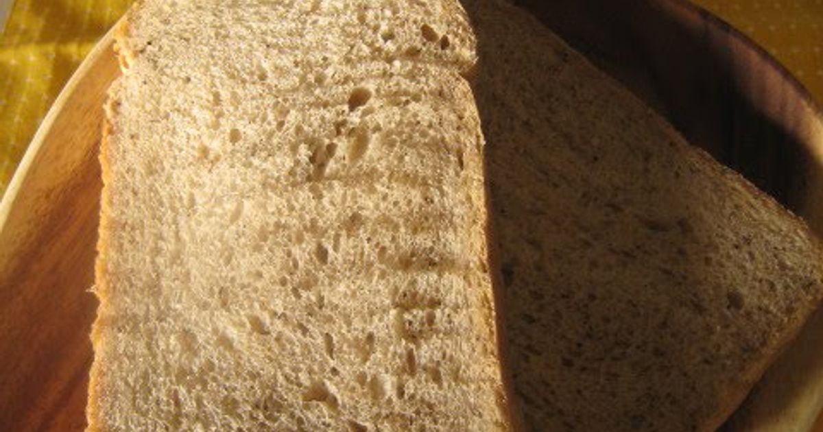 Aromatic Black Tea Bread (Made In A Bread Maker) Recipe By Cookpad.Japan