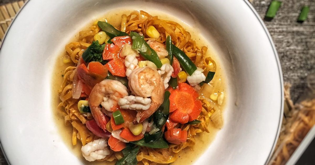 Resep Ifumi Goreng Seafood oleh anggi septryani - Cookpad