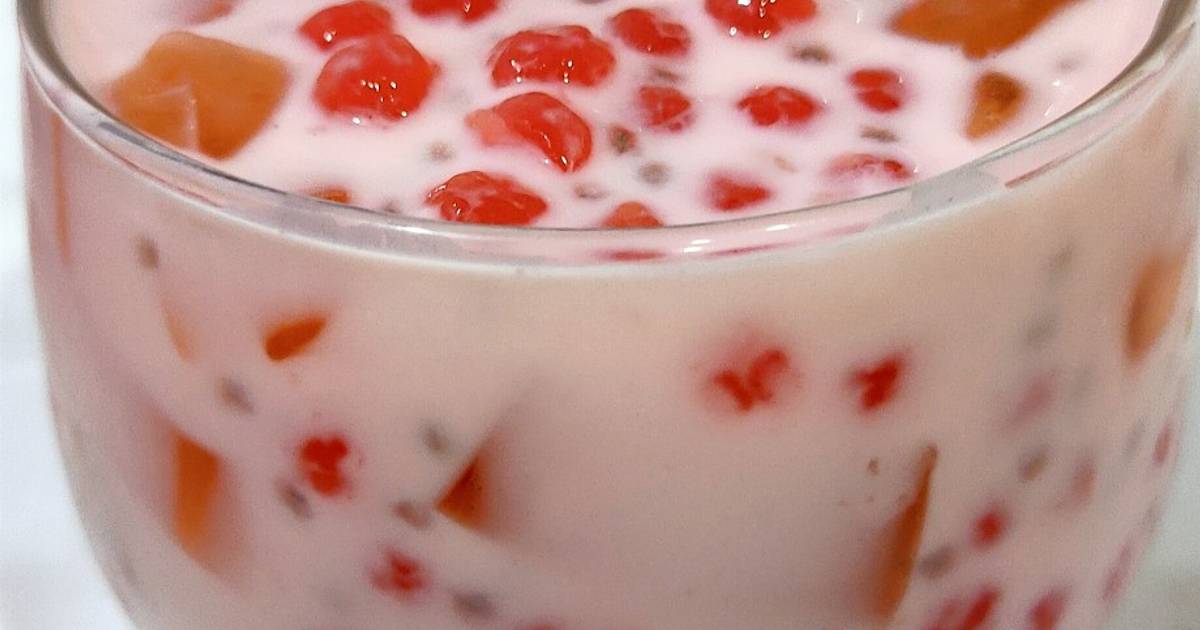 Resep 50. Es Jelly Sagu Mutiara Kuah Susu Keju oleh Indri Nuzul - Cookpad
