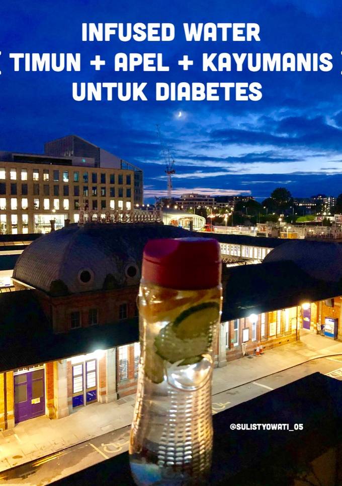 Resep Infused Water untuk Diabetes (Timun + Apel + Kayumanis) oleh ...
