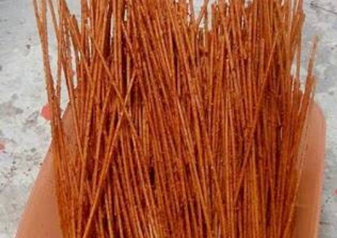 Resep Cara membuat cemilan lidi - lidian oleh Wulan Dari - Cookpad