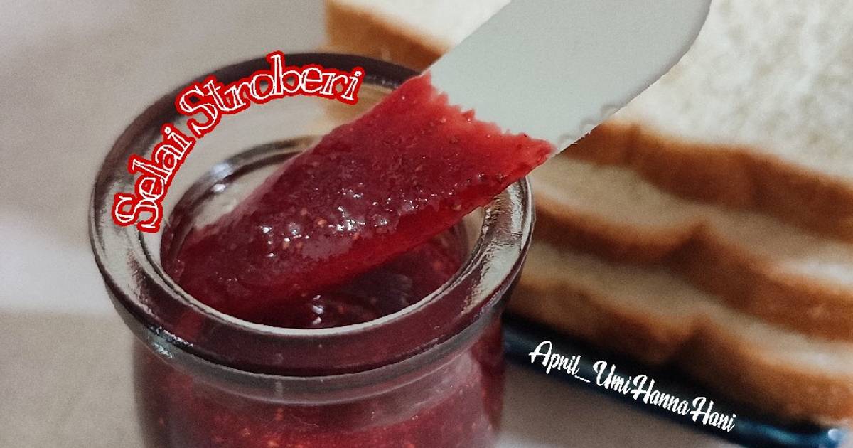 Resep Selai Stroberi 🍓 oleh April_Umi HannaHani - Cookpad