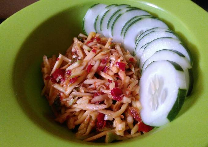 Resep Sambel pencit (sambal mangga) simple oleh Anindya Nino Roshiha ...
