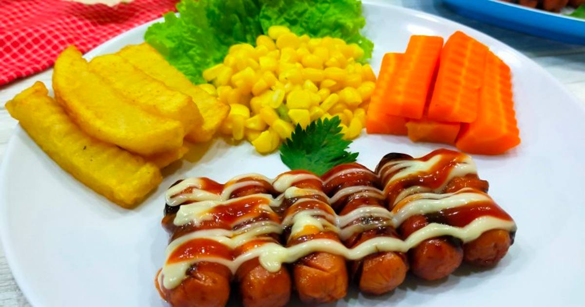 33 resep barbeque grill sosis enak dan mudah - Cookpad