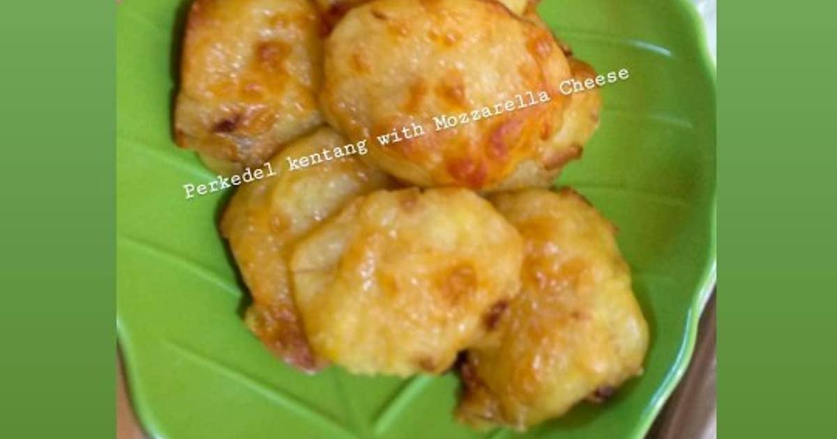Resep Perkedel Kentang with Mozzarella Cheese (dgn air fryer) oleh ...