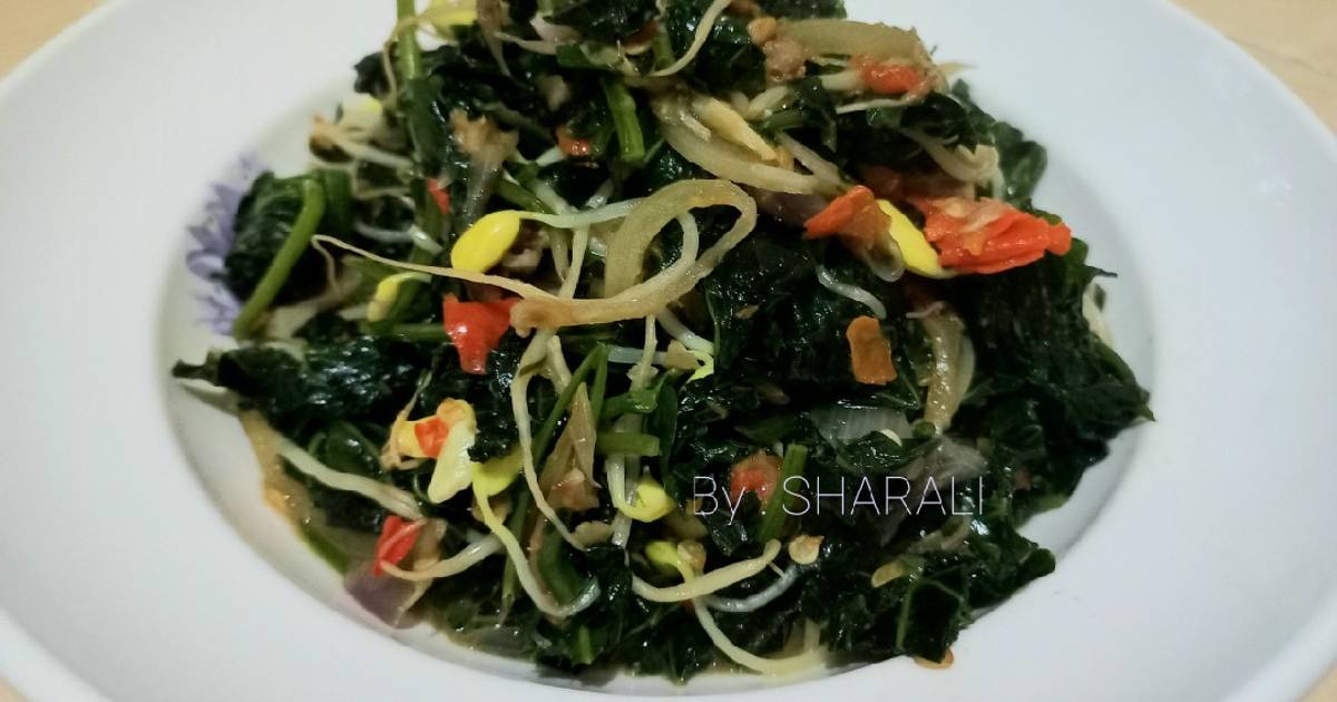 Resep 3. Tumis Daun Singkong Jepang Gurih Simpel oleh Shara Lina - Cookpad