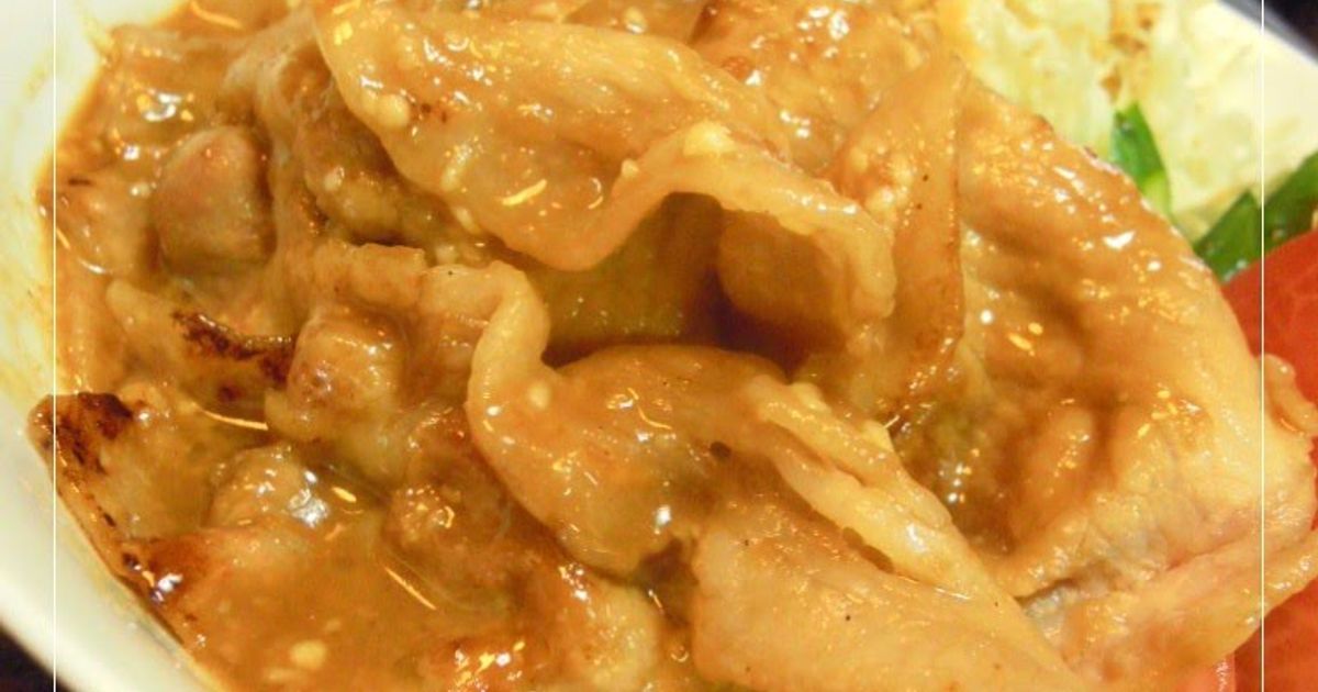 Pan Fried Ginger Pork With Garlic Mayonnaise Recipe By Cookpad.Japan
