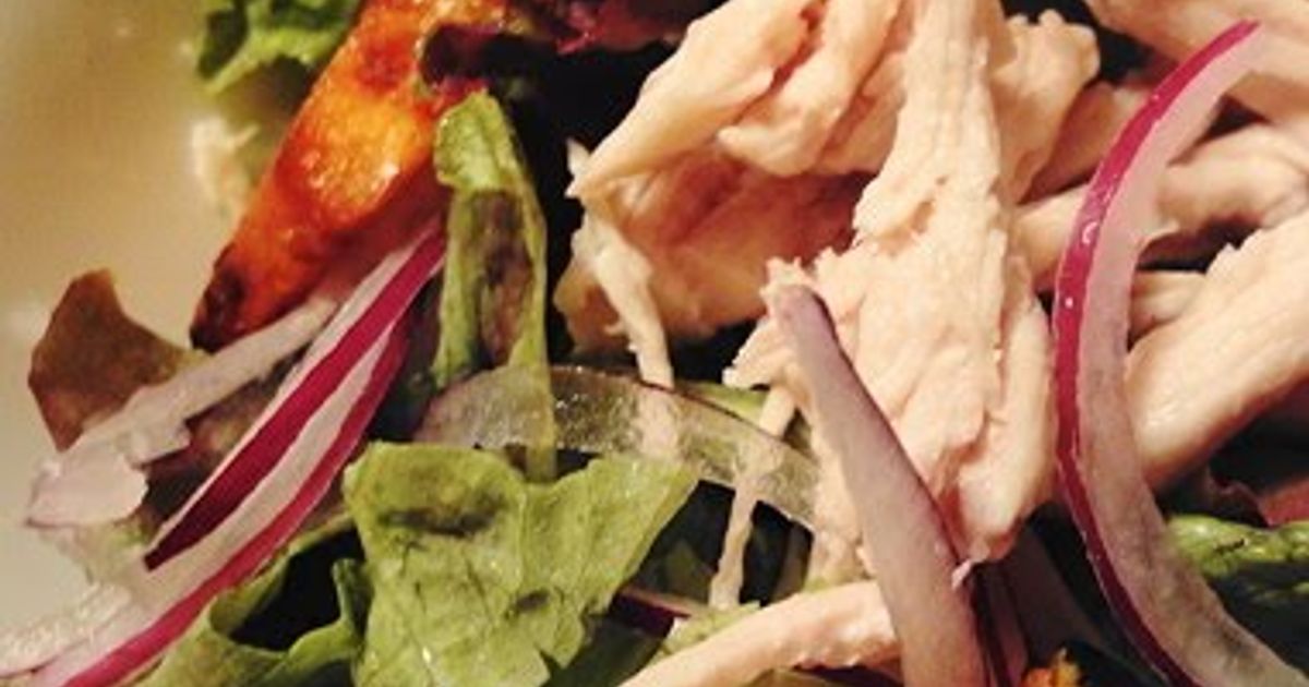 Kabocha And Steamed Chicken Salad Recipe By Cookpad.Japan