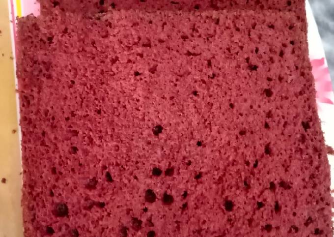 Red velvet cake sponge Recipe by Saima Shahzad - Cookpad
