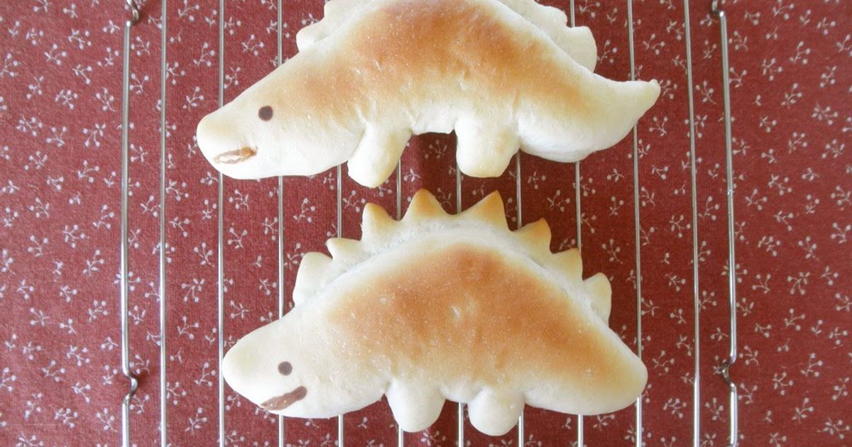 Dinosaur Bread Stegosaurus Recipe By Cookpad.Japan