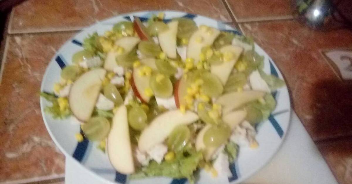 Actualizar 62 Images Ensalada De Manzana Y Uvas Viaterra Mx