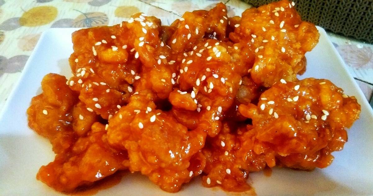 30 resep ayam saus hot lava korea enak dan mudah - Cookpad