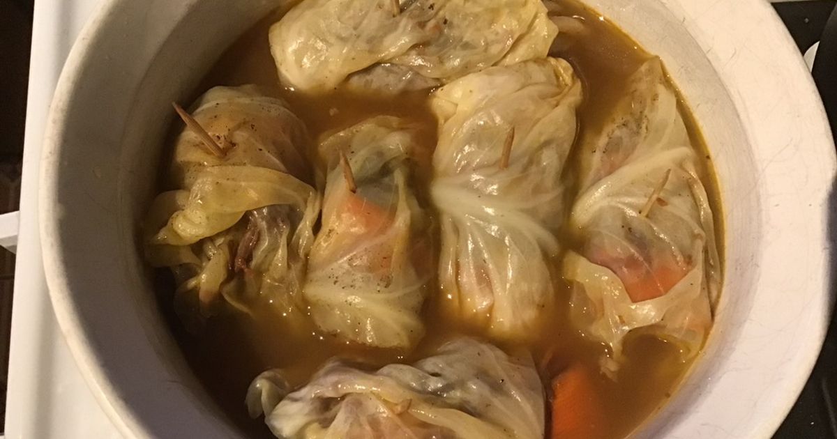 California Farm Leftover Duck Or Turkey Cabbage Roll Soup Recipe By ...