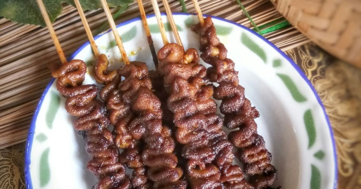 Resep Sate Usus Bakar Kecap oleh Nia Syifa - Cookpad