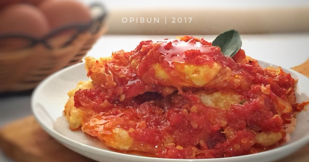 Resep telor ceplok balado untuk anak rumahan enak dan mudah - Cookpad