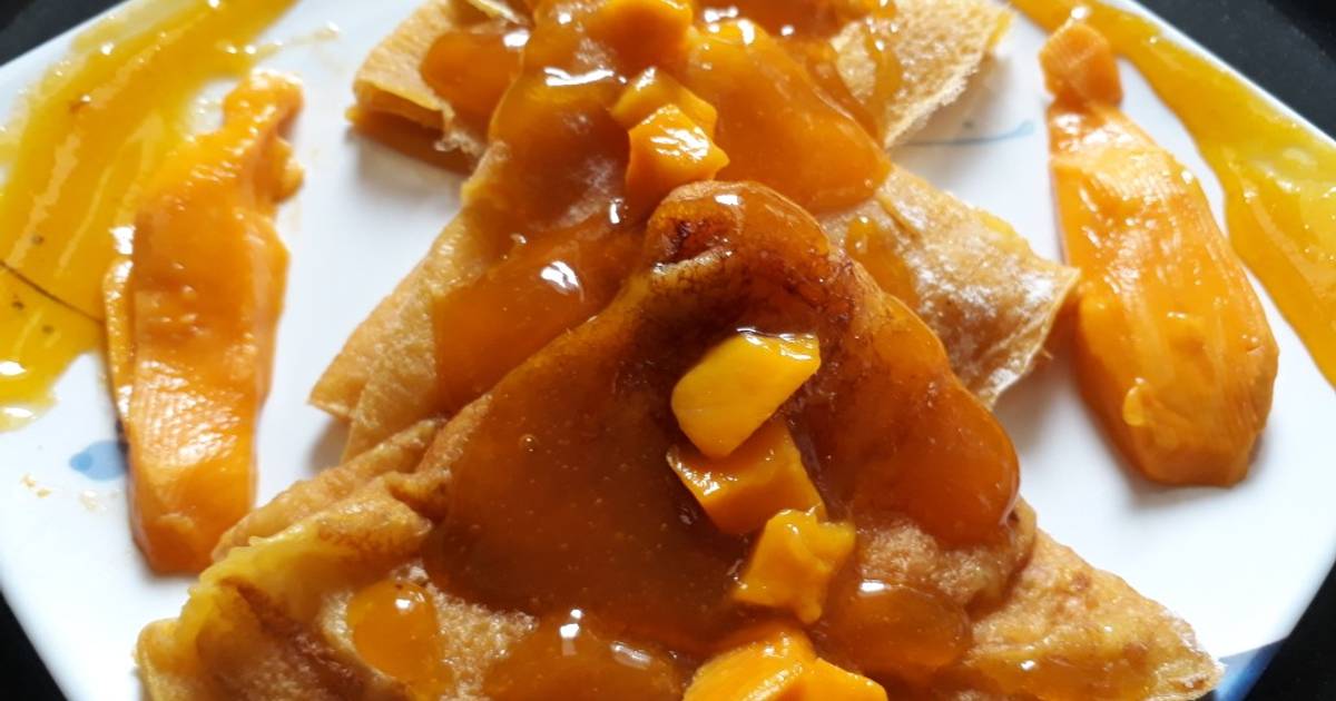Mango Crepes Recipe by Srilatha Kandadai - Cookpad