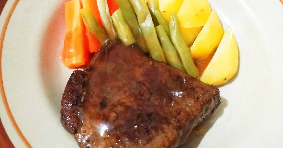 Resep Steak sapi ala rumahan oleh Irvan Afrizal - Cookpad