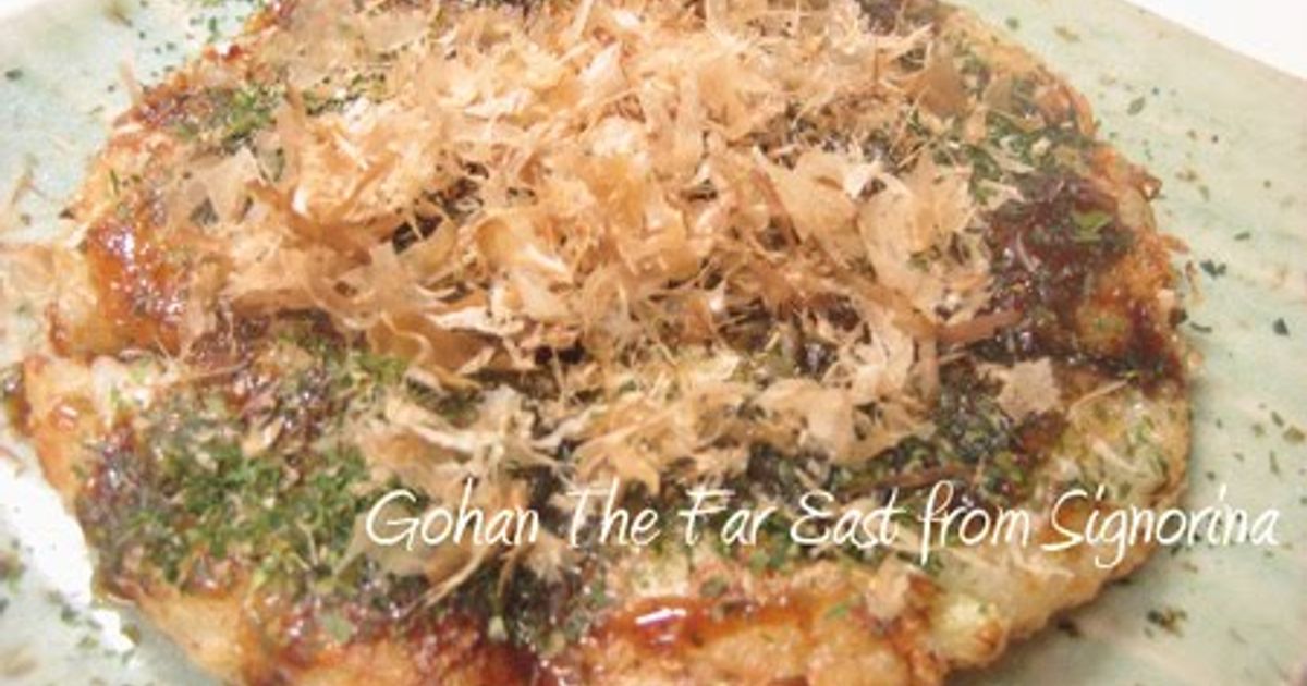 Fluffy And Soft~ Nagaimo Yam And Cabbage Okonomiyaki Recipe by cookpad.japan