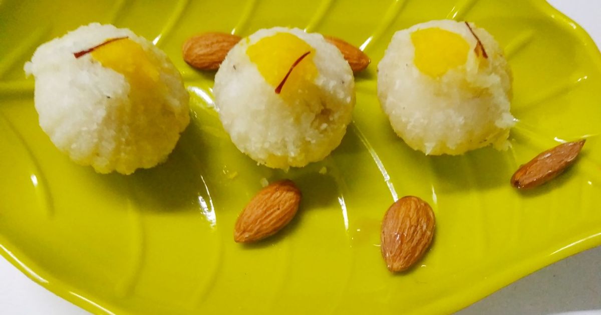 Nariyal Ki 5 Minute Tasty Mithai No Gas No Cooking Recipe by Gopika ...