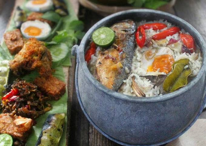 Resep Nasi liwet sunda kastrol kecil oleh Nella Novia - Cookpad