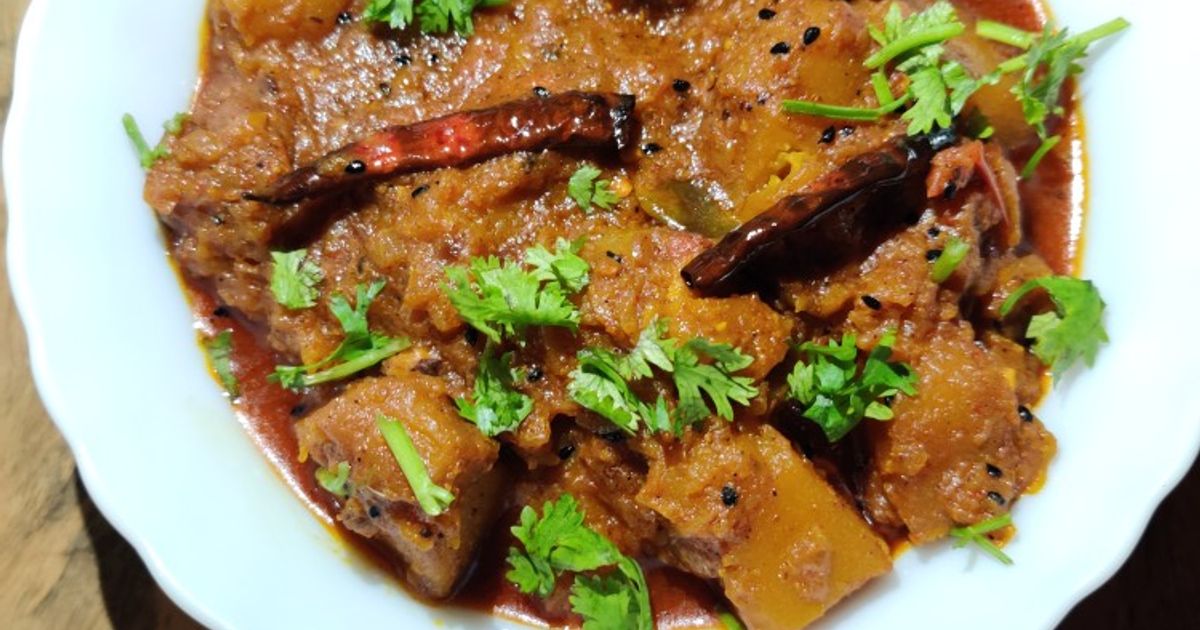 Bihari Style Kaddu Curry Recipe by rama - Cookpad