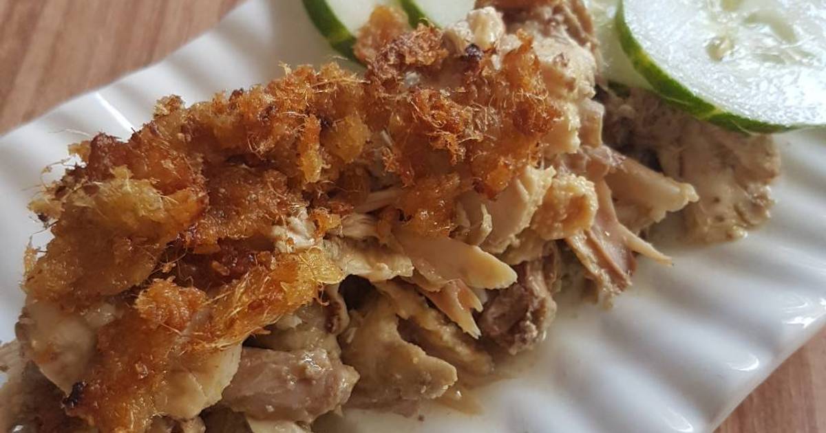 Steamed Garlic Chicken With Fried Ginger Sprinkle Recipe by Cindy C.R ...