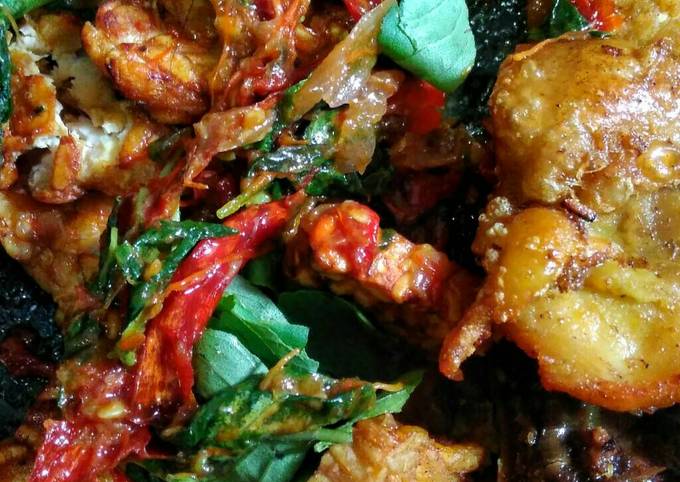 Resep Tempe & Ayam PENYET oleh rifdahummudzakira - Cookpad