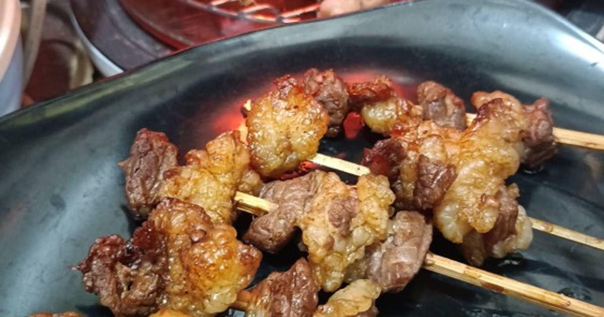 Resep Sate Sapi (Air Fryer) oleh Yuli Oktaviana - Cookpad