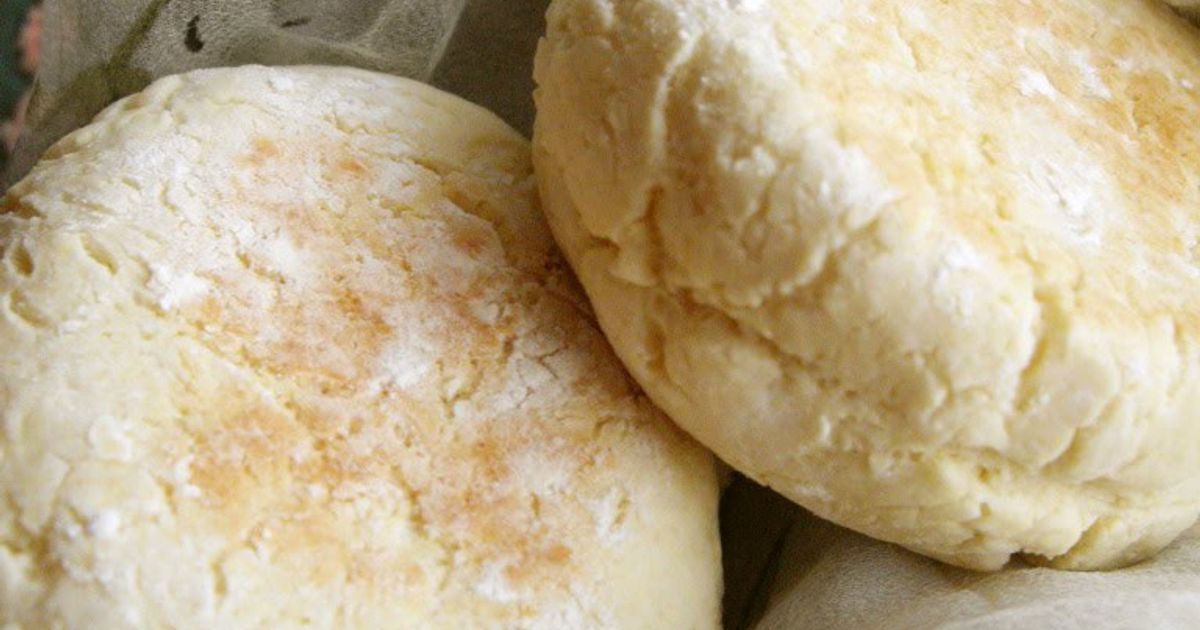 Scone Style Biscuits In A Microwave And A Frying Pan Recipe By Cookpad ...