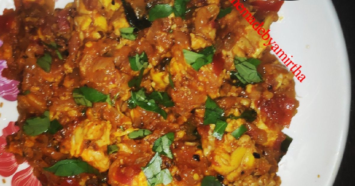 Aatu Moolai Masala Or Goat Brain Masala Recipe by HomemadeByAmirtha ...