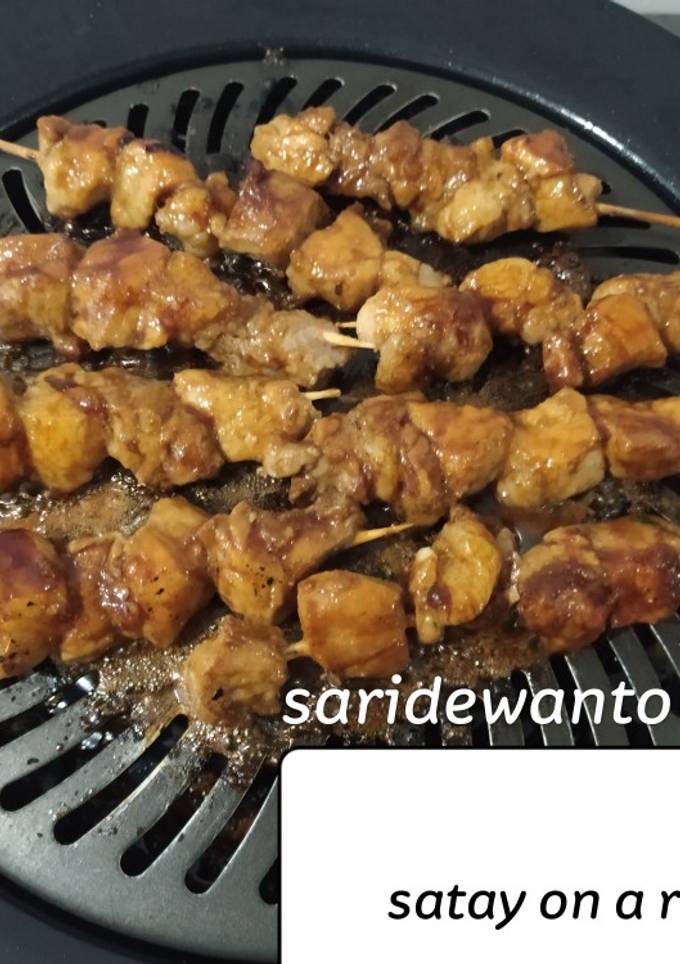 Resep Sate babi manis gurih (non halal) oleh sari dewanto - Cookpad
