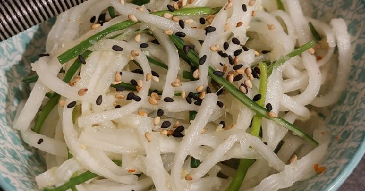 Sengchae De Radis Gris Et Gingembre de Alexis Leroux - Cookpad