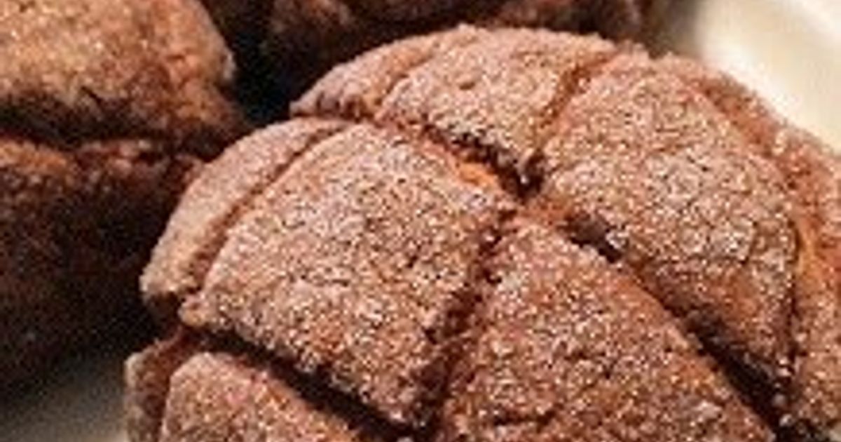 Cocoa Melon Bread Recipe By Cookpad.Japan