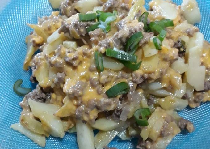 Papas chili Receta de Danuu- Cookpad