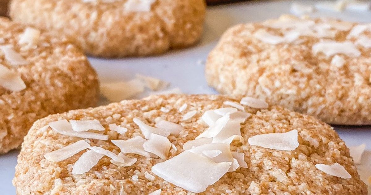 Cookies De Coco Y Limón Al Micro Receta de Nuritmica.fit- Cookpad