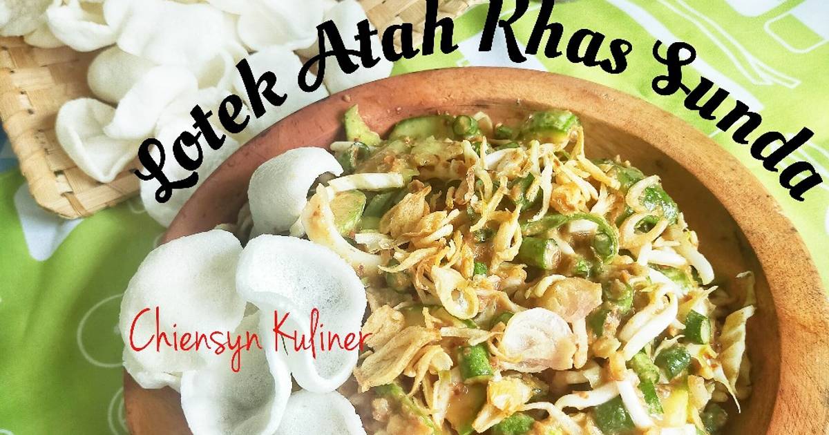 Resep Lotek Atah Khas Sunda. oleh Chiensyn Kuliner - Cookpad