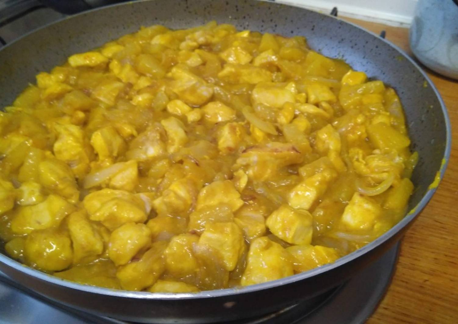 Pollo con piña Receta de Sulpi- Cookpad