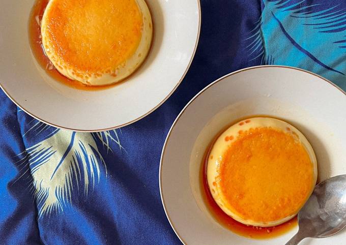 Resep Caramel Custard pudding caramel jepang oleh Kireinakrnd - Cookpad