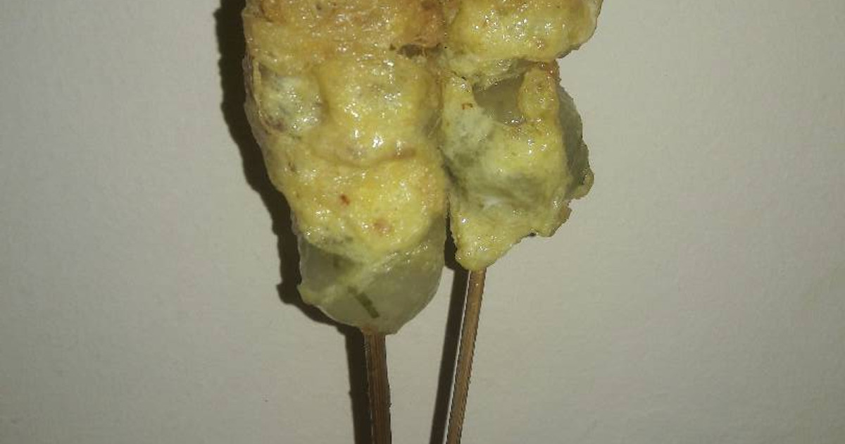 Resep Sate Cilor (Cilok Telur Jajanan Sd) oleh rizkacaesa - Cookpad
