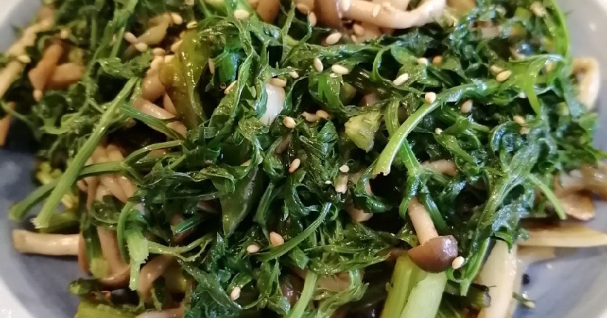 Resep tumis jamur enoki simple rumahan enak dan mudah - Cookpad