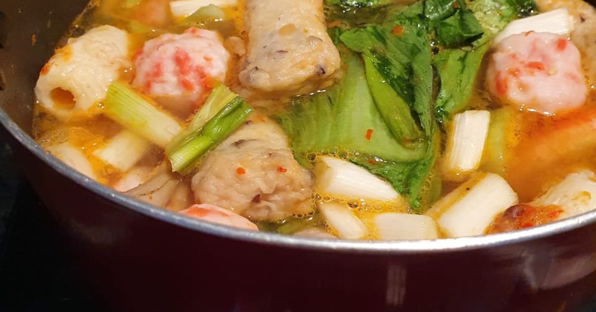 Resep Suki Tomyam Home Made oleh Silmy Kaaffah - Cookpad