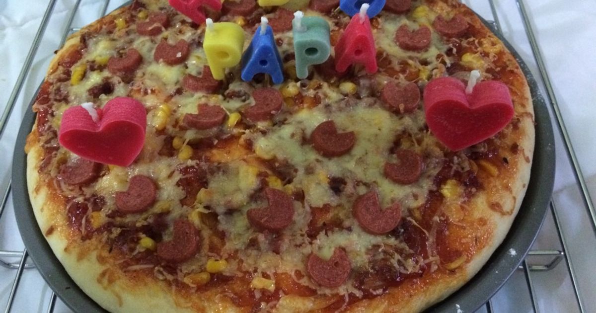 Resep Simple Pizza Empuk & Easy😻 oleh Tuta Putri - Cookpad