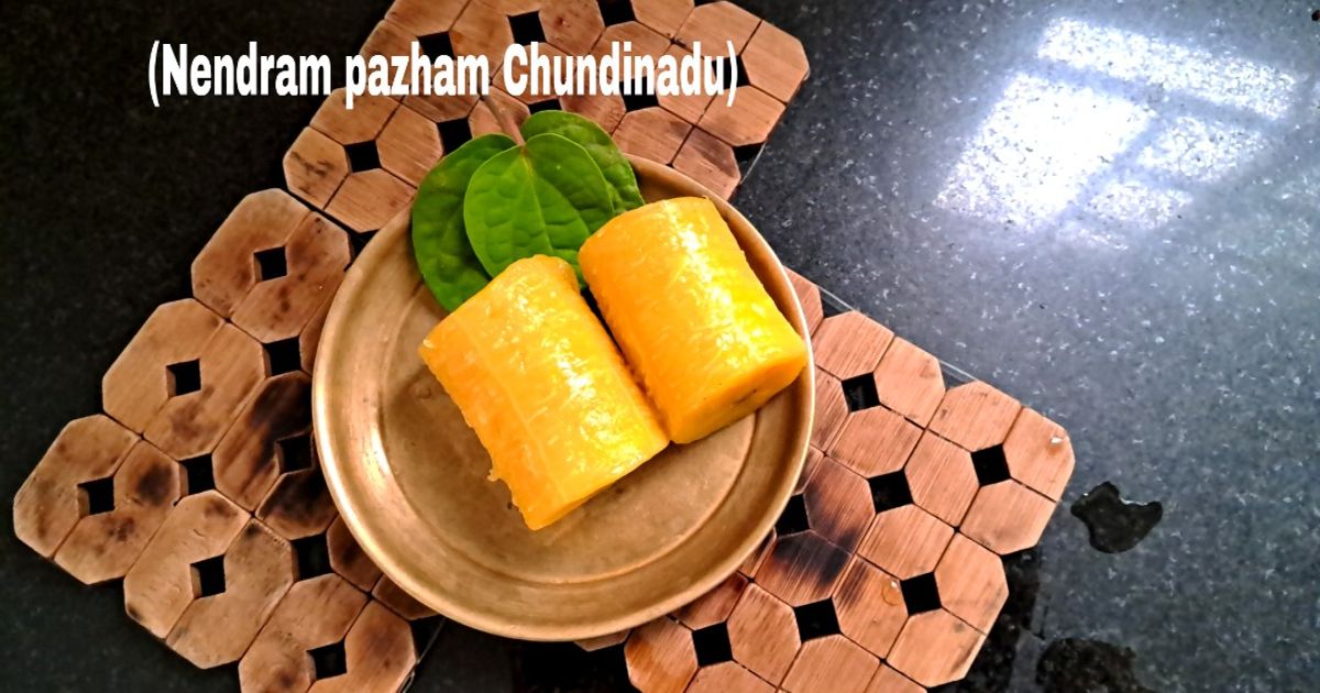 Steamed Nendram Pazham Recipe by Kavita R - Cookpad